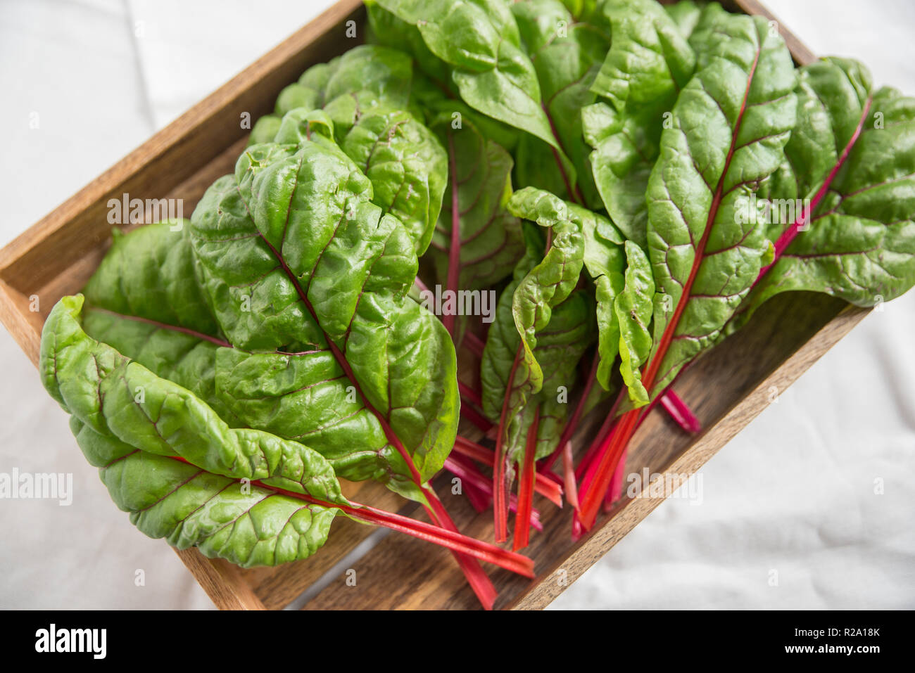fresh organic rainbow swiss chard Stock Photo - Alamy