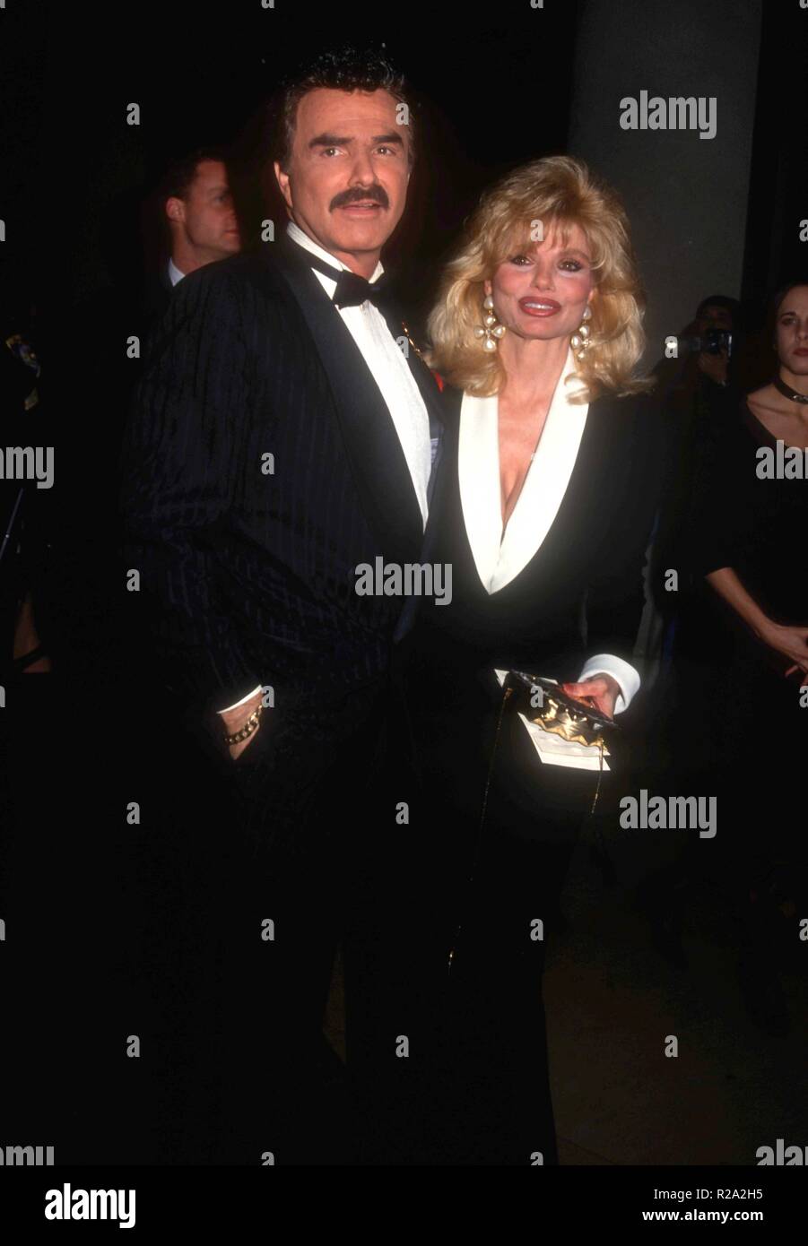 BEVERLY HILLS, CA - JANUARY 23: Actor Burt Reynolds and actress Loni ...