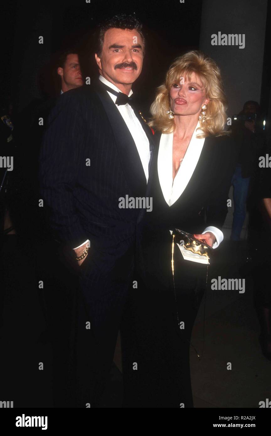 BEVERLY HILLS, CA - JANUARY 23: Actor Burt Reynolds and actress Loni ...