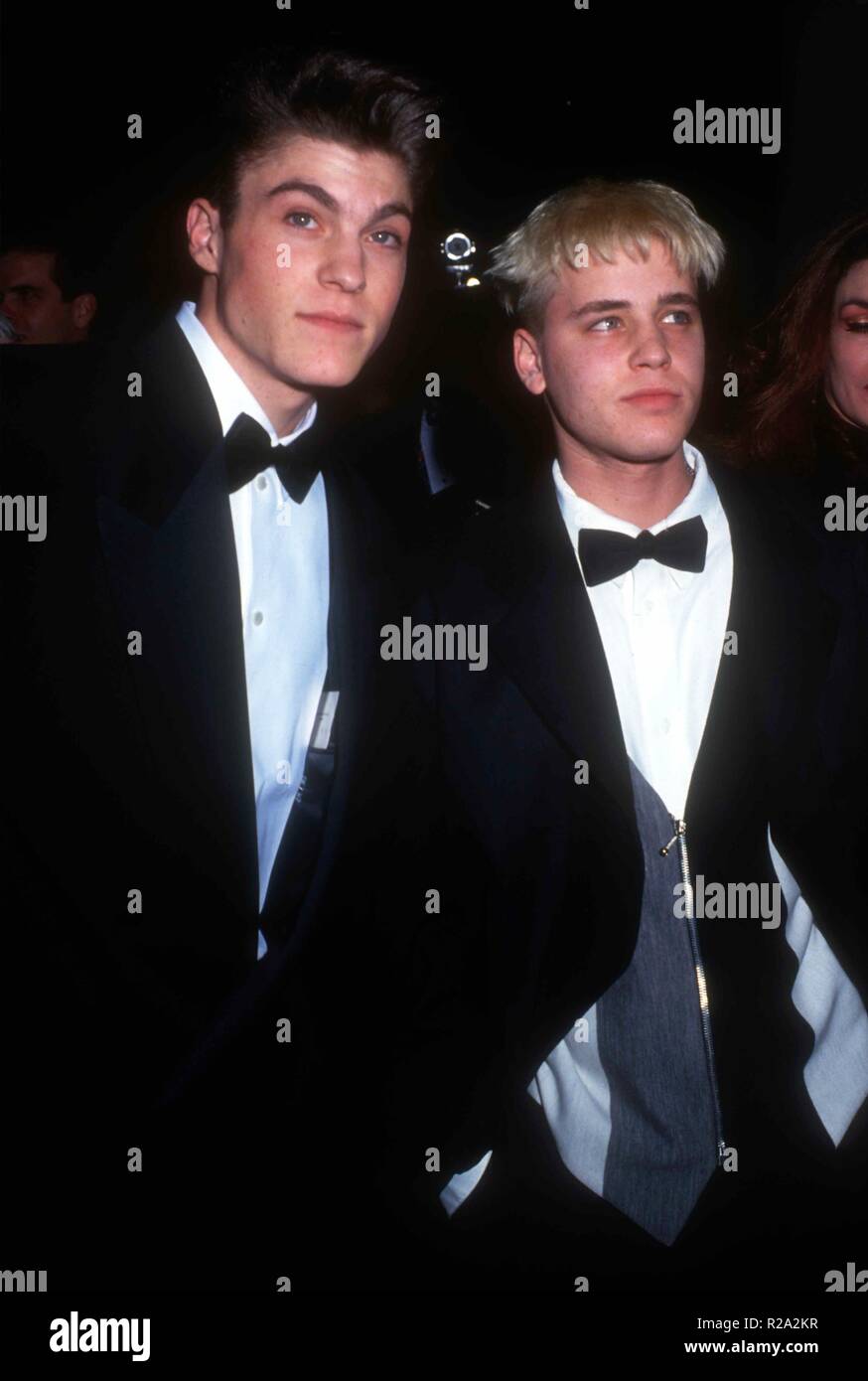 BEVERLY HILLS, CA - JANUARY 23: Actor Brian Austin Green and actor ...
