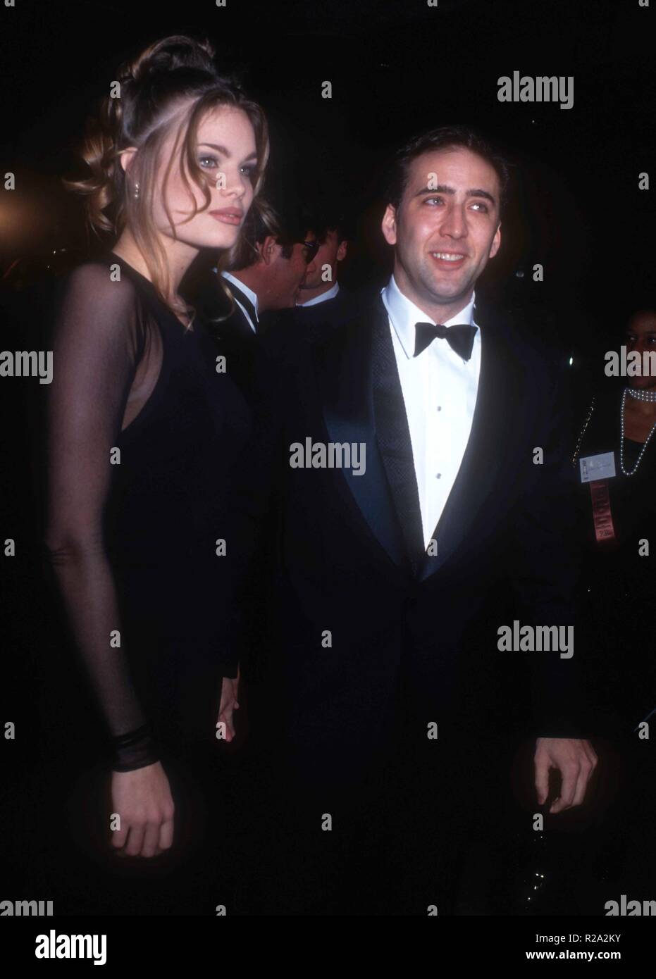 BEVERLY HILLS, CA - JANUARY 23: Actor Nicolas Cage and girlfriend ...