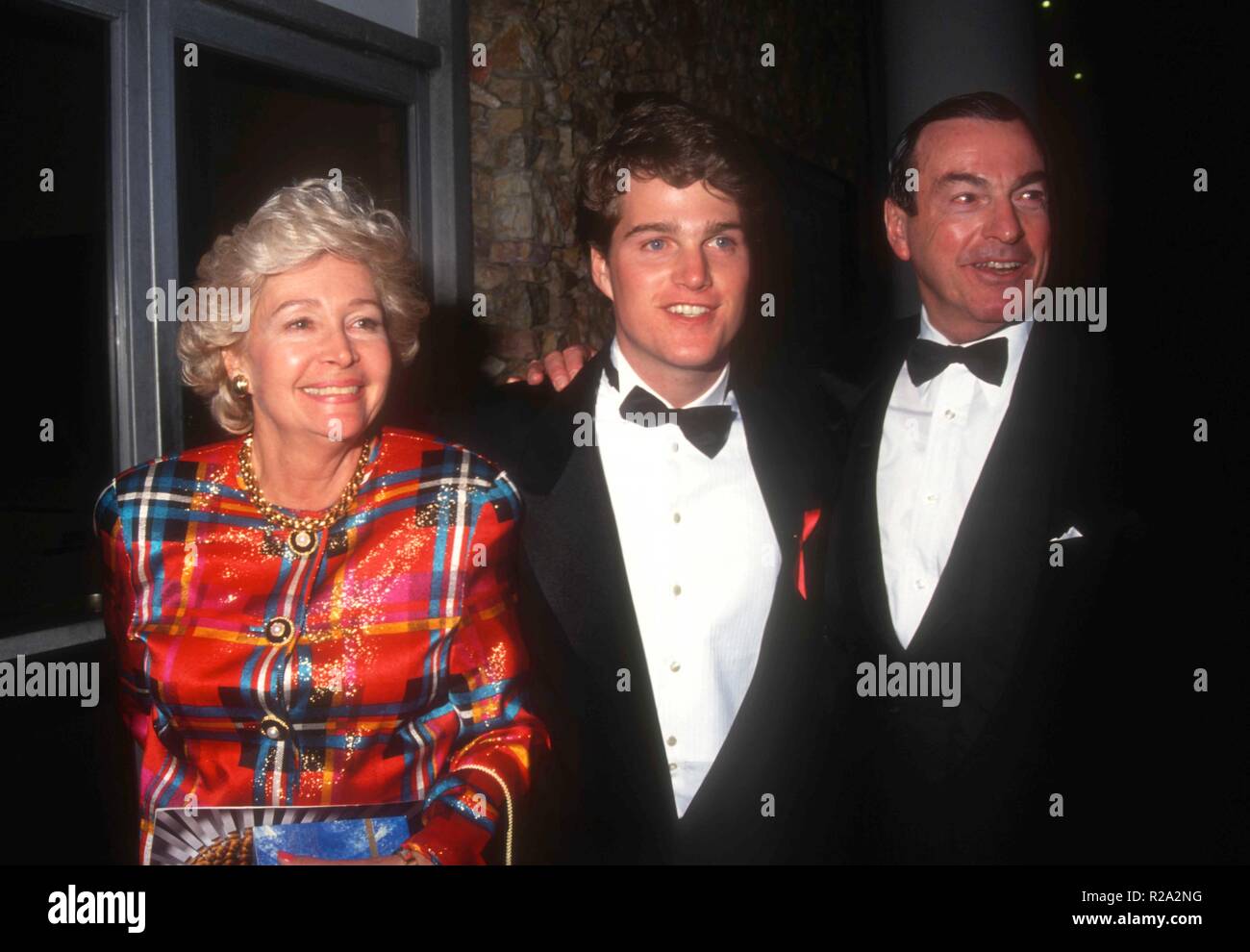 BEVERLY HILLS, CA - JANUARY 23: Actor Chris O'Donnell and his parents ...