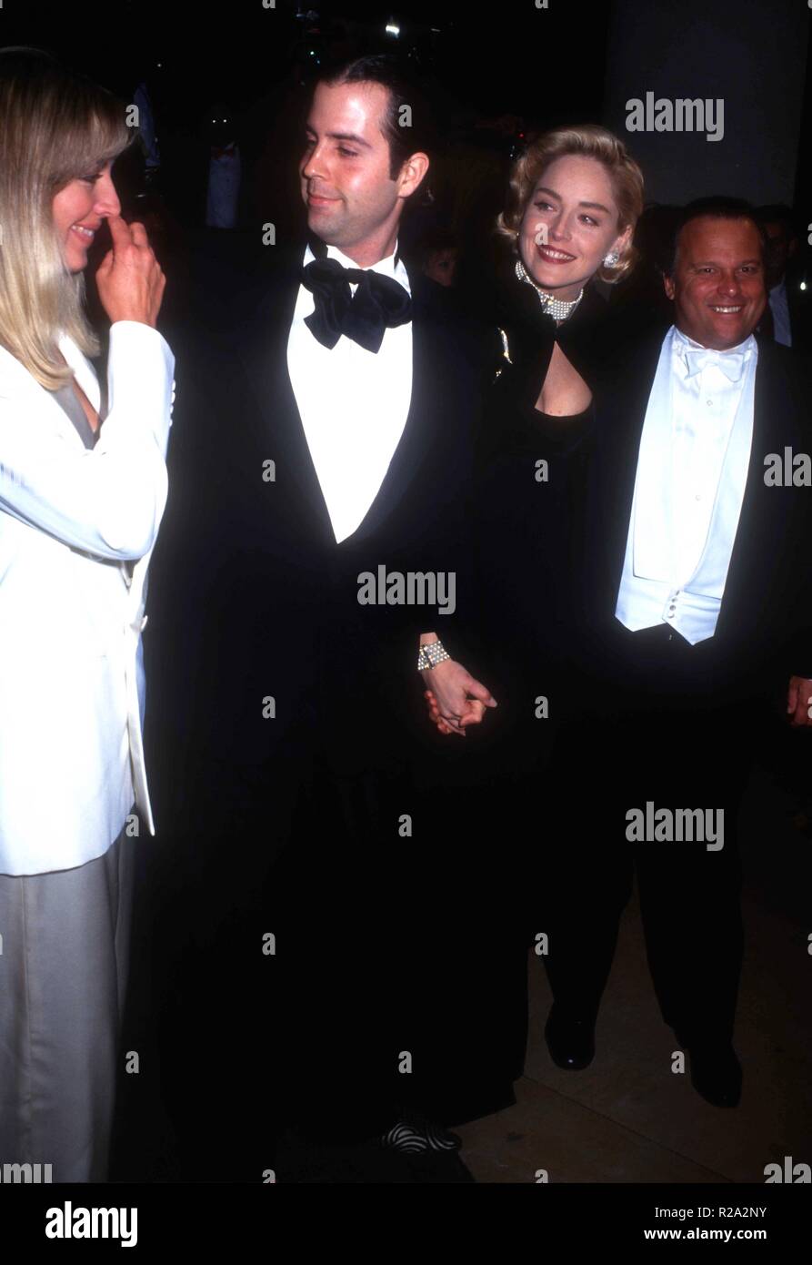 BEVERLY HILLS, CA - JANUARY 23: Actor Christopher Peters and actress ...
