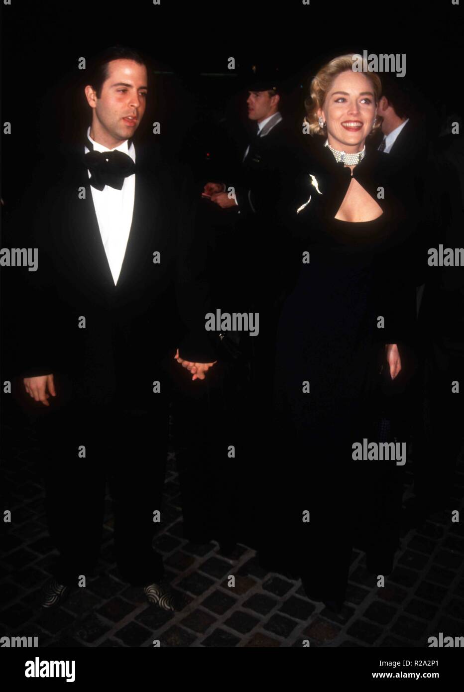 BEVERLY HILLS, CA - JANUARY 23: Actor Christopher Peters and actress ...