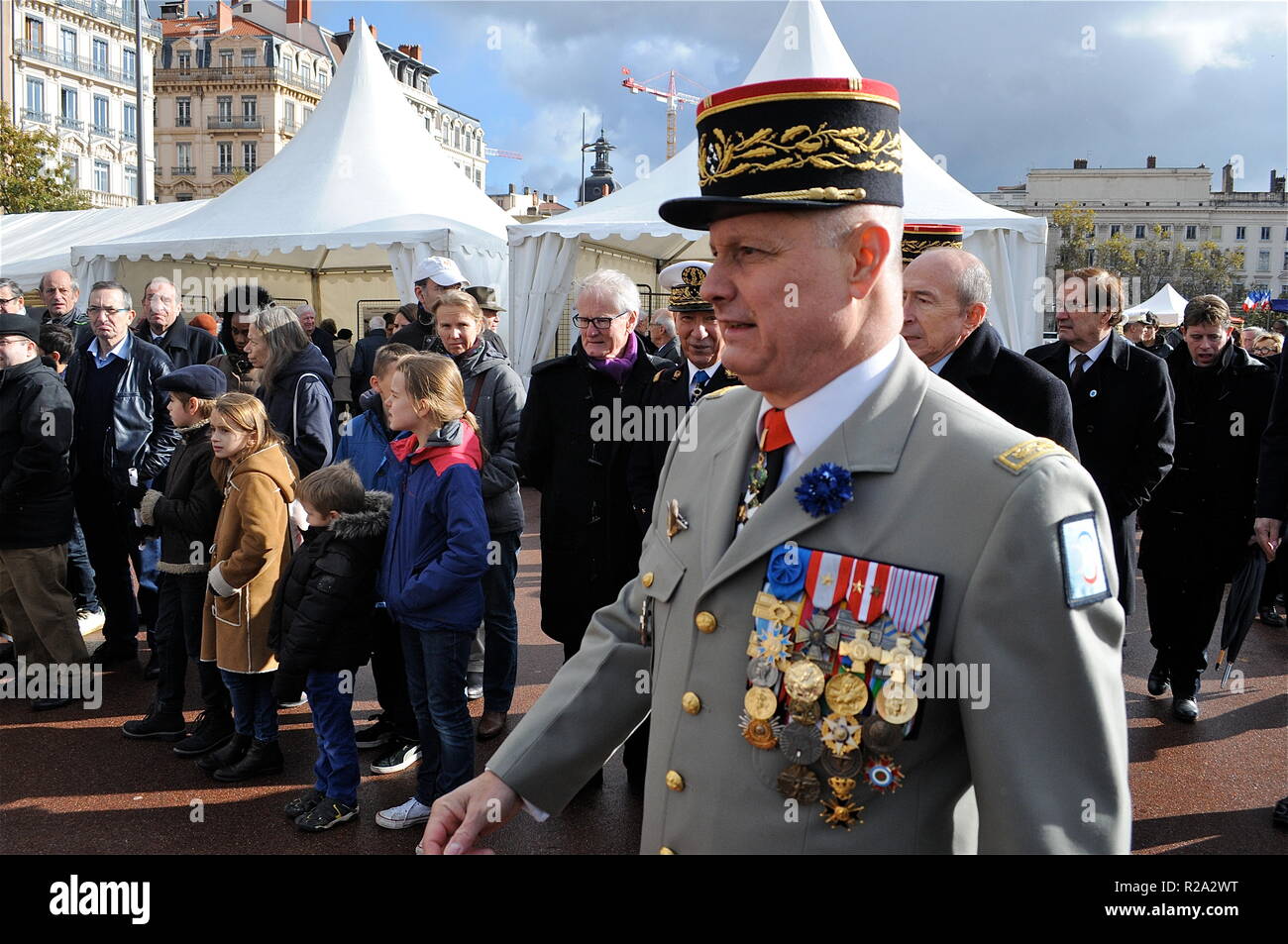 1918 Armistice celebration, Lyon, France Stock Photo - Alamy
