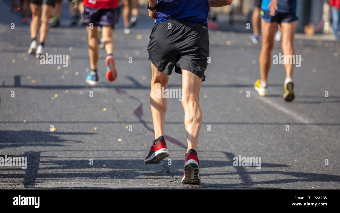 Marathon running hi-res stock photography and images - Alamy