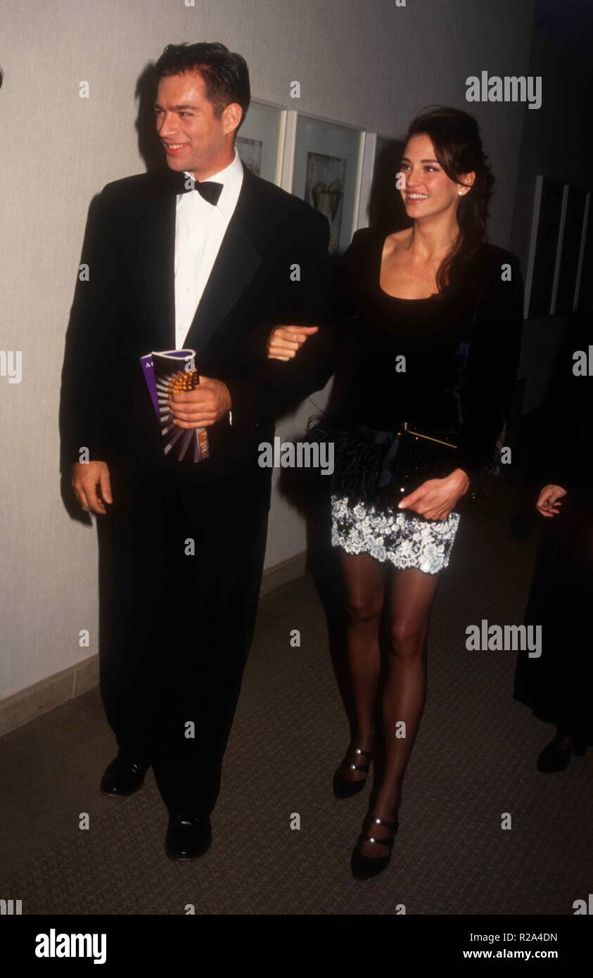 BEVERLY HILLS, CA - JANUARY 23: Singer Harry Connick Jr. and wife model ...