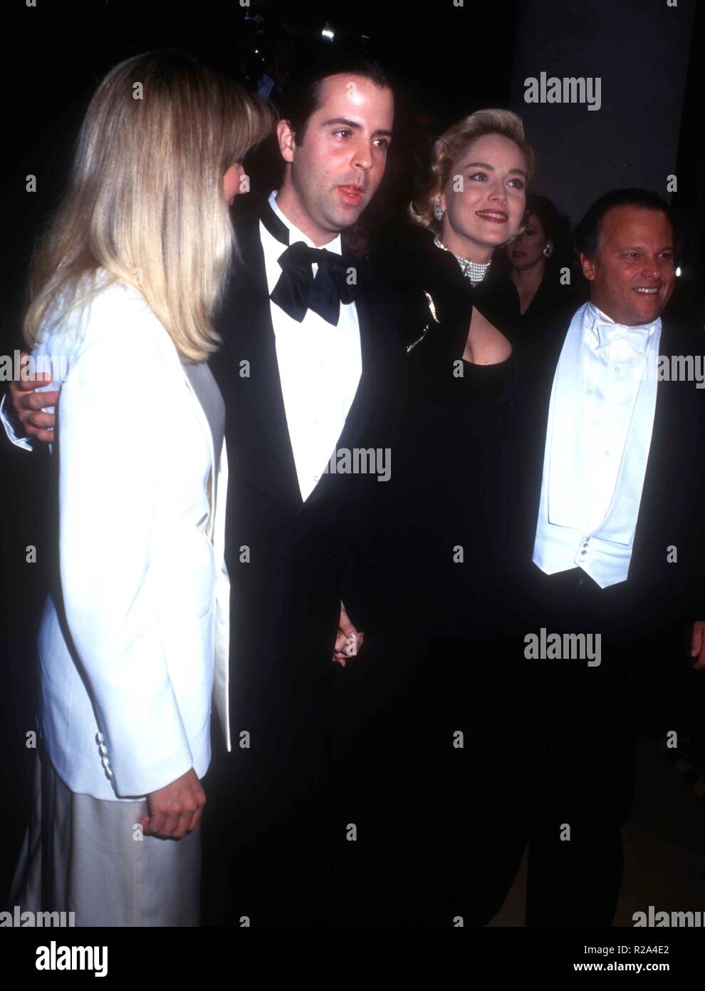 BEVERLY HILLS, CA - JANUARY 23: Actor Christopher Peters and actress ...