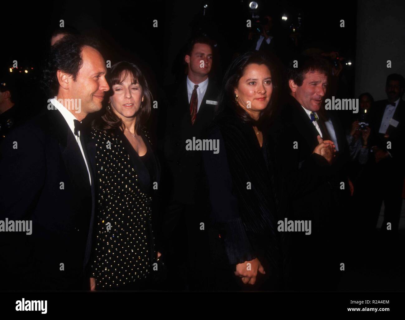 BEVERLY HILLS, CA - JANUARY 23: (L-R) Actor Billy Crystal, his wife ...