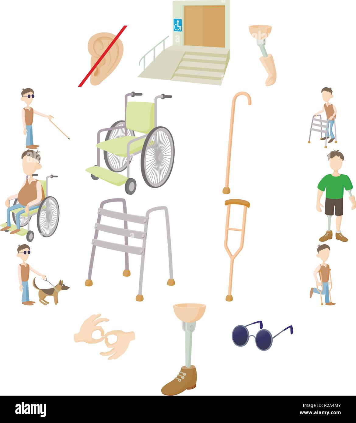 Set Vector Stick Man Patient Stock Photos & Set Vector Stick Man ...