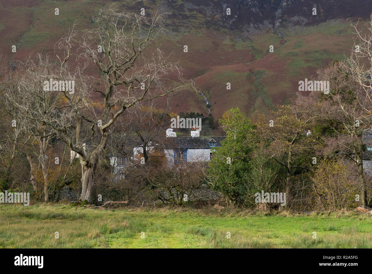 Grange in borrowdale village hi-res stock photography and images - Alamy
