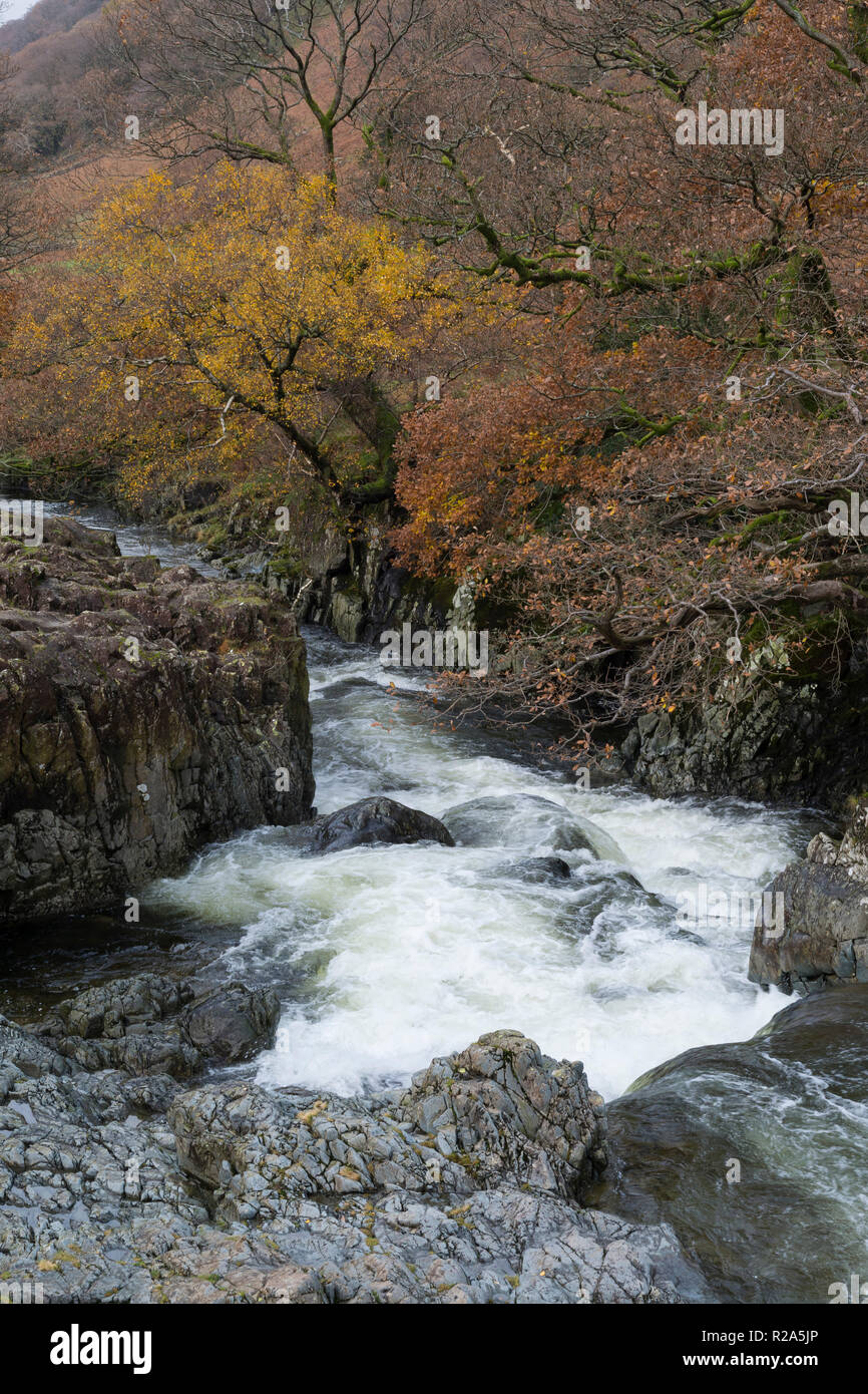 Galleny Force Waterfall Lake District High Resolution Stock Photography ...