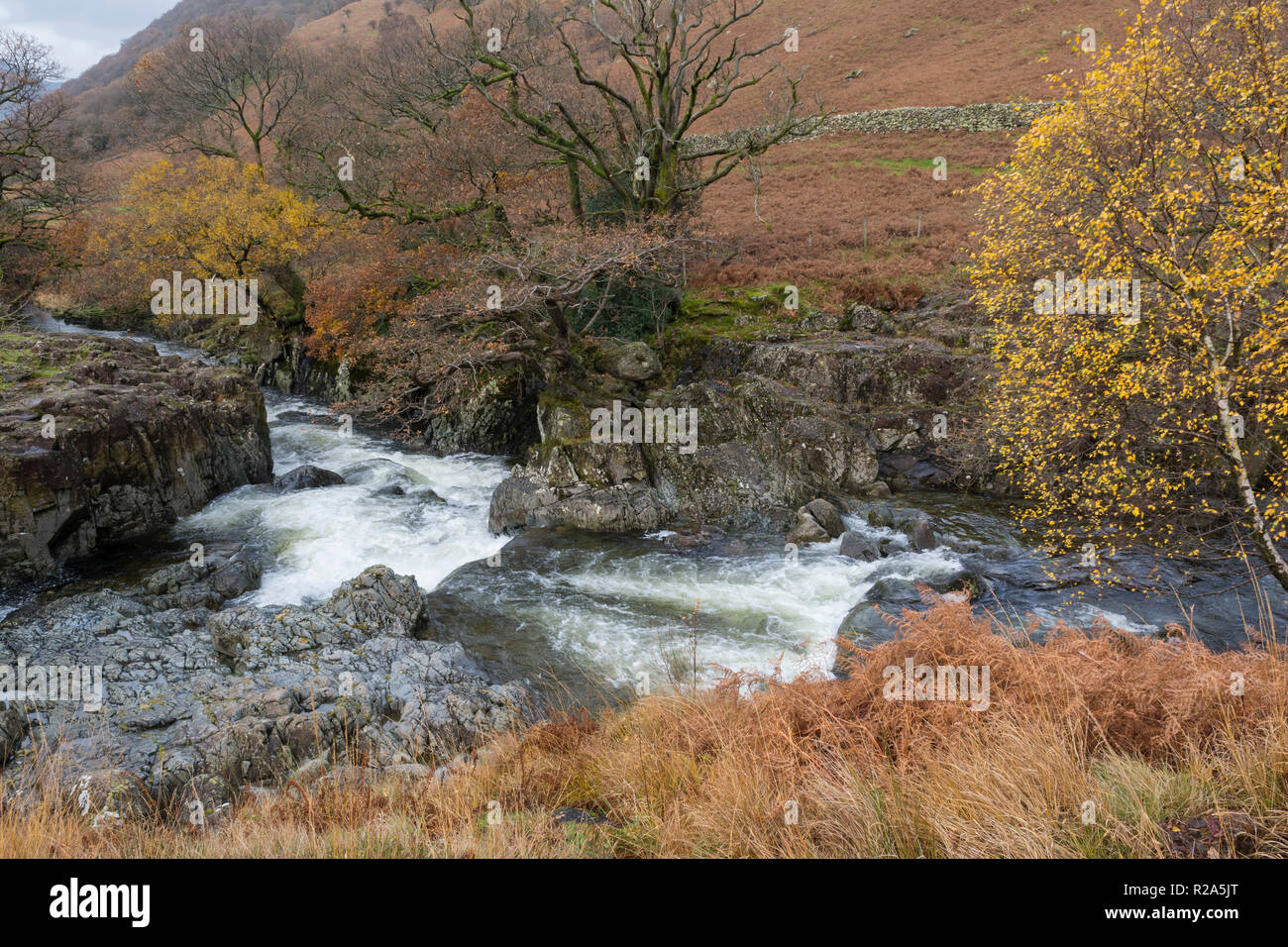 Galleny force waterfall hi-res stock photography and images - Alamy