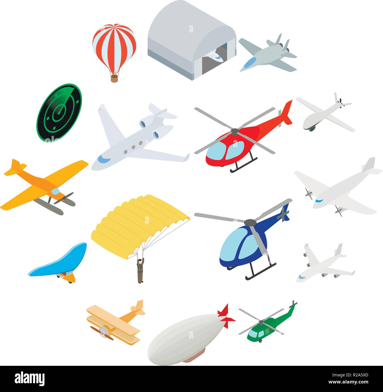 Isometric airplanes passenger jet airplane hi-res stock photography and ...