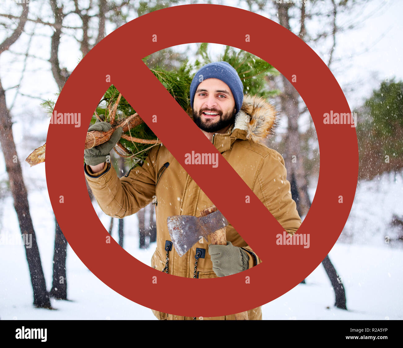 Trespasser protection hi-res stock photography and images - Alamy
