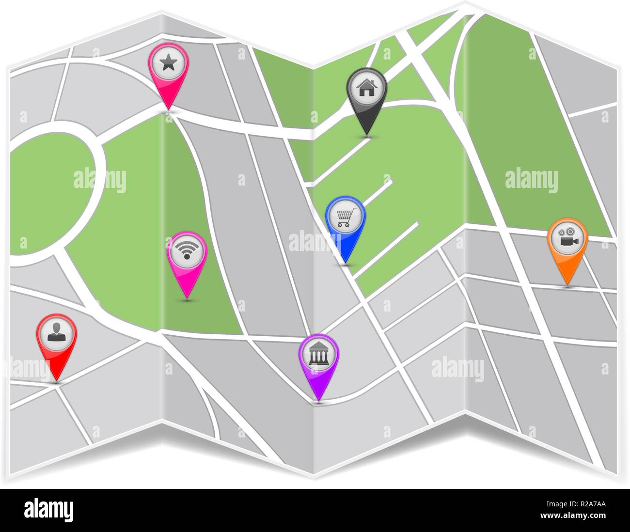 Free location Stock Vector Images - Alamy