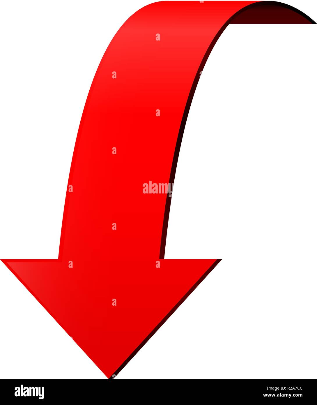 Down paper Stock Vector Images - Alamy