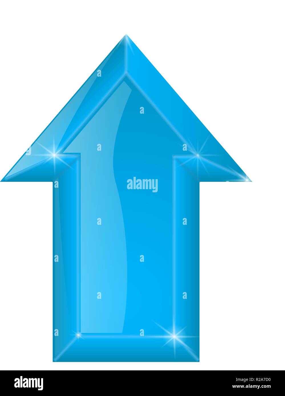 Arrow sticker Stock Vector Images - Alamy