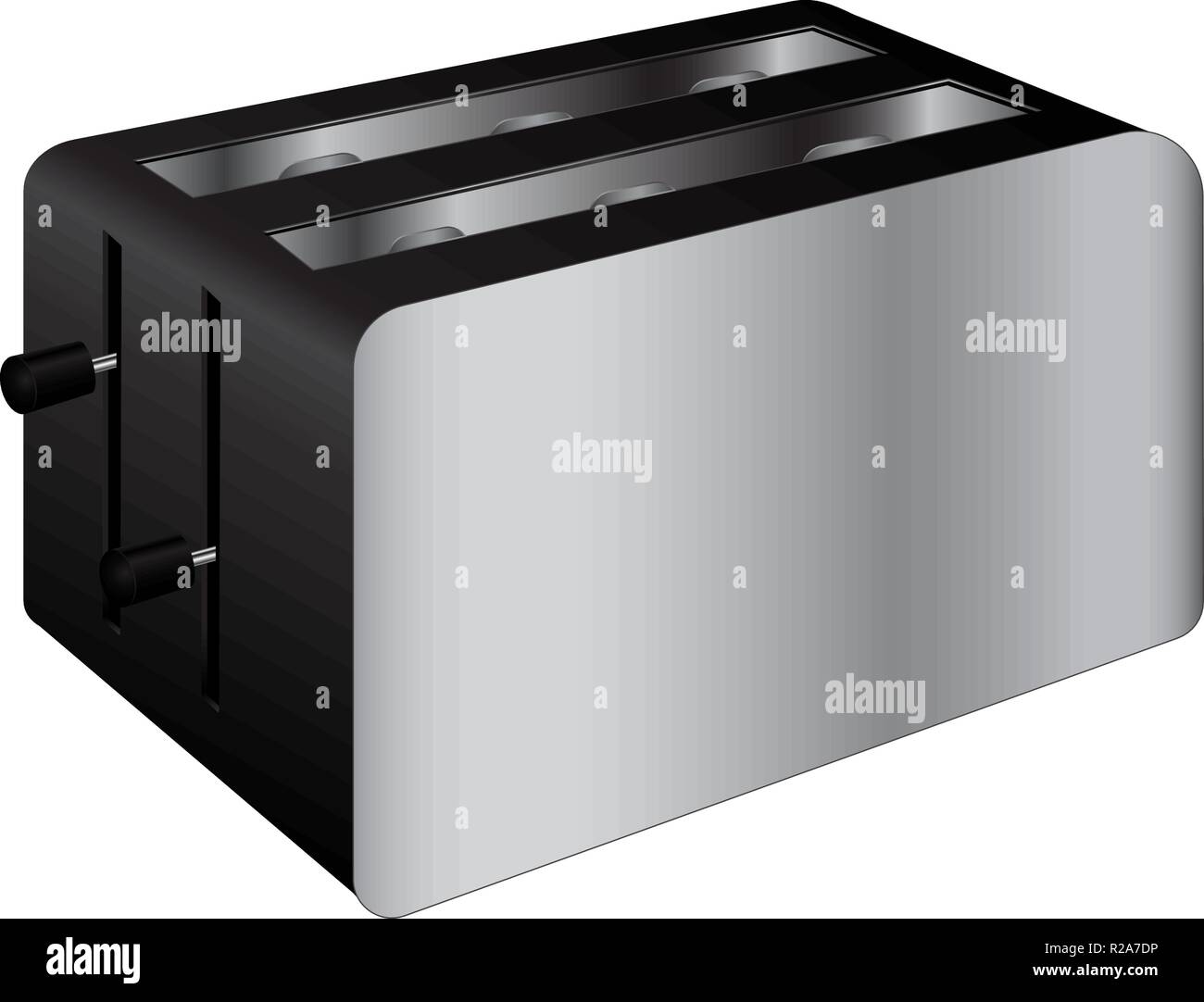 Toaster vector hi-res stock photography and images - Alamy