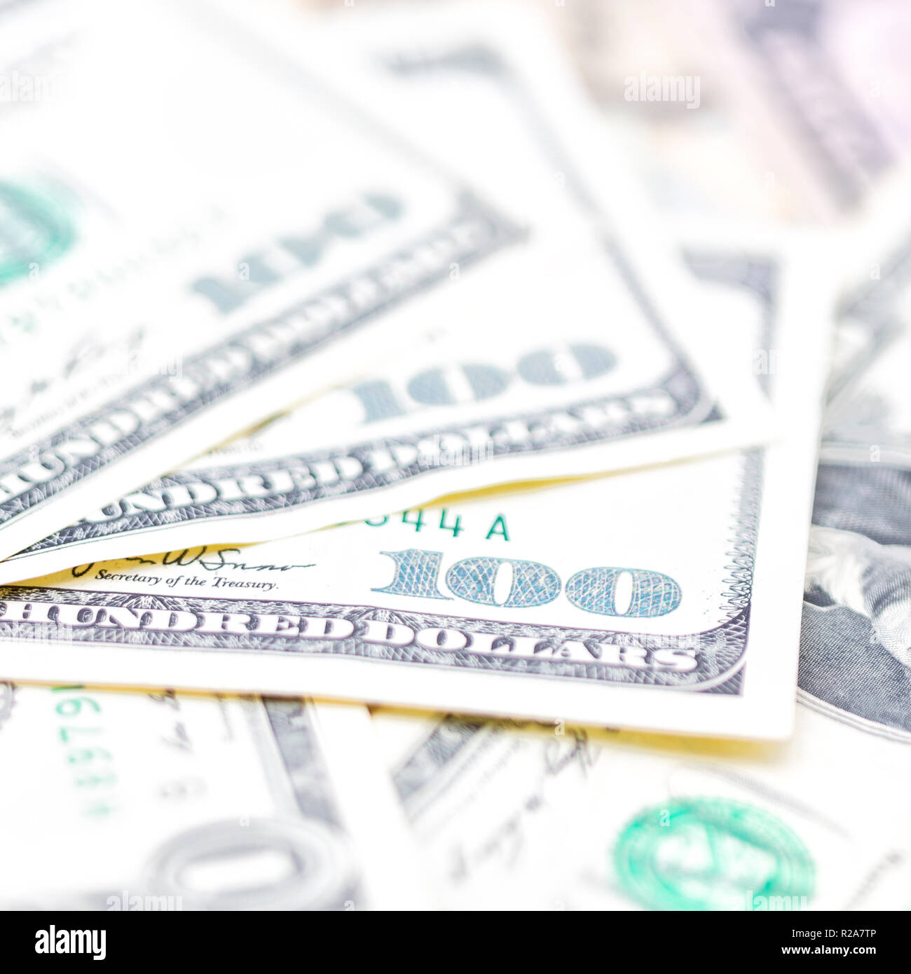 blurred dollar money background like concept of success prosperity and ...