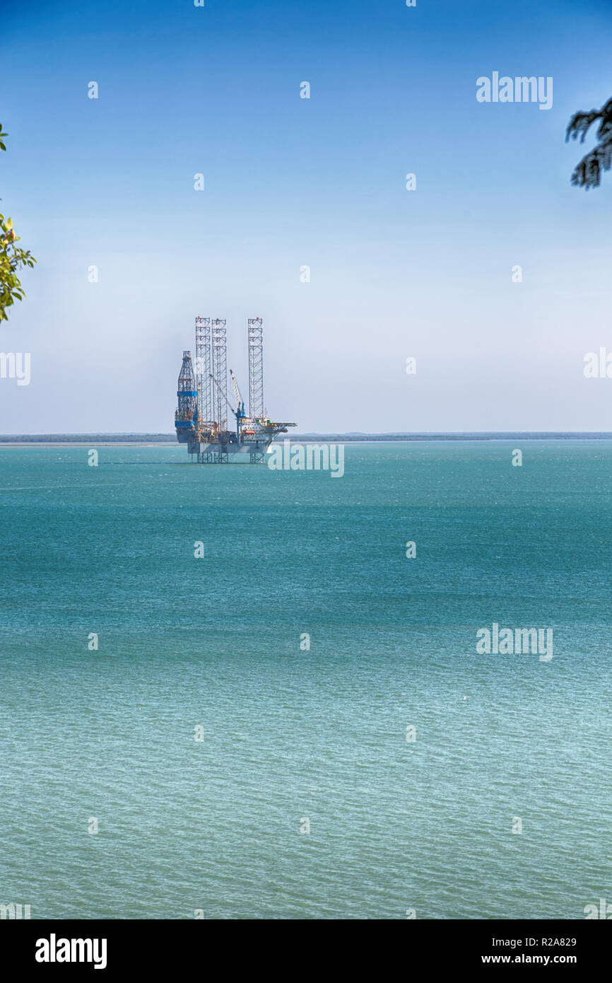 in australia the concept of industrial with an off shore platform in ...