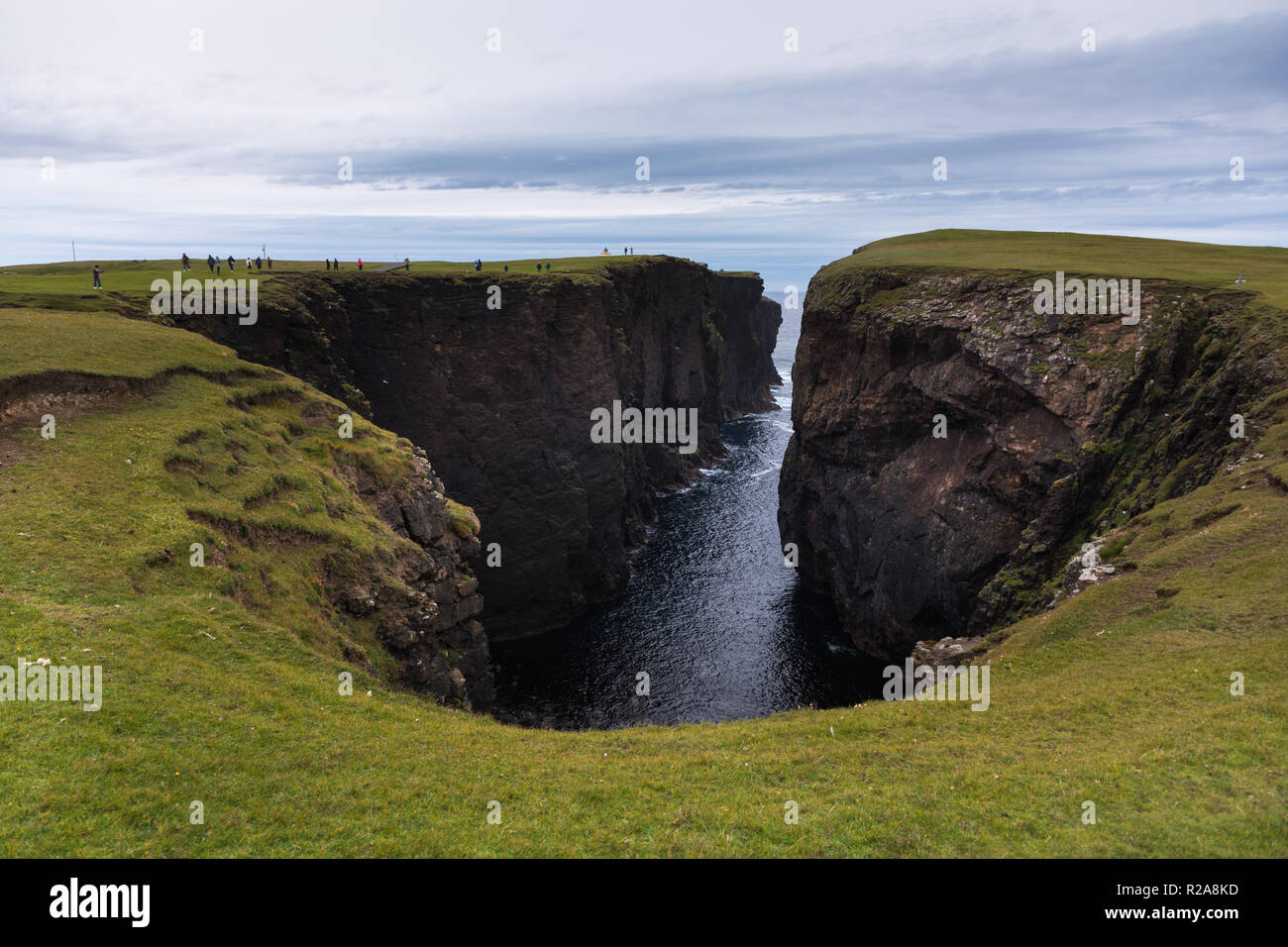 Coastal landscape, Eshaness, Shetland Stock Photo - Alamy