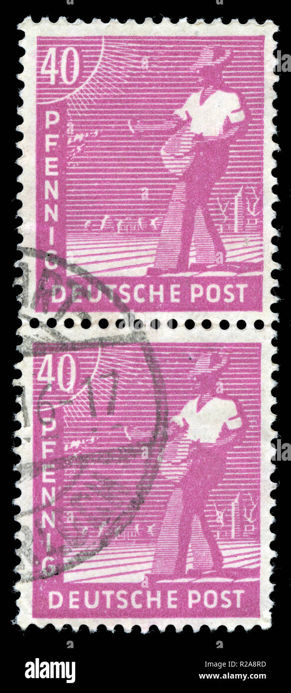 Postage stamp from Germany, Allied Occupation 1945-1949 Stock Photo - Alamy