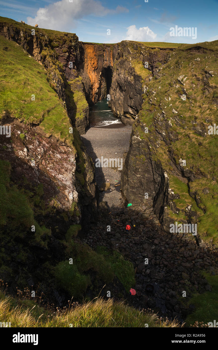Coastal landscape, Eshaness, Shetland Stock Photo - Alamy