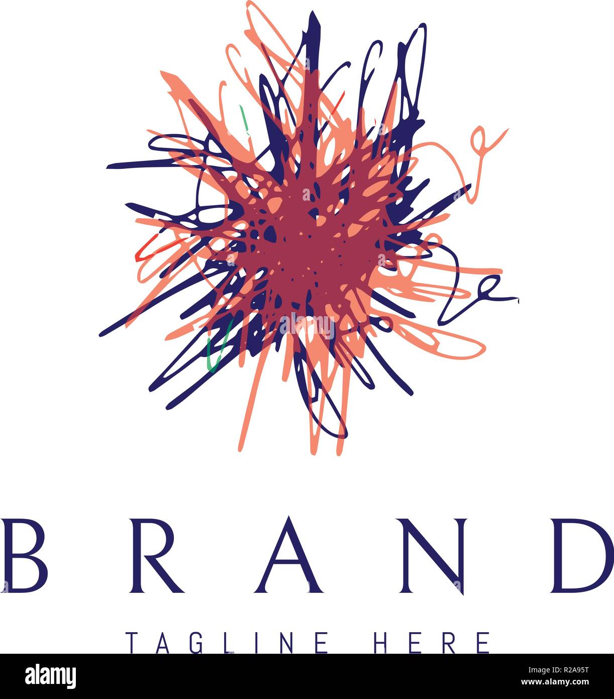 Doodle vector logo Stock Vector Image & Art - Alamy