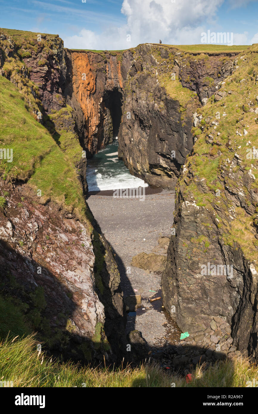 Coastal landscape, Eshaness, Shetland Stock Photo - Alamy