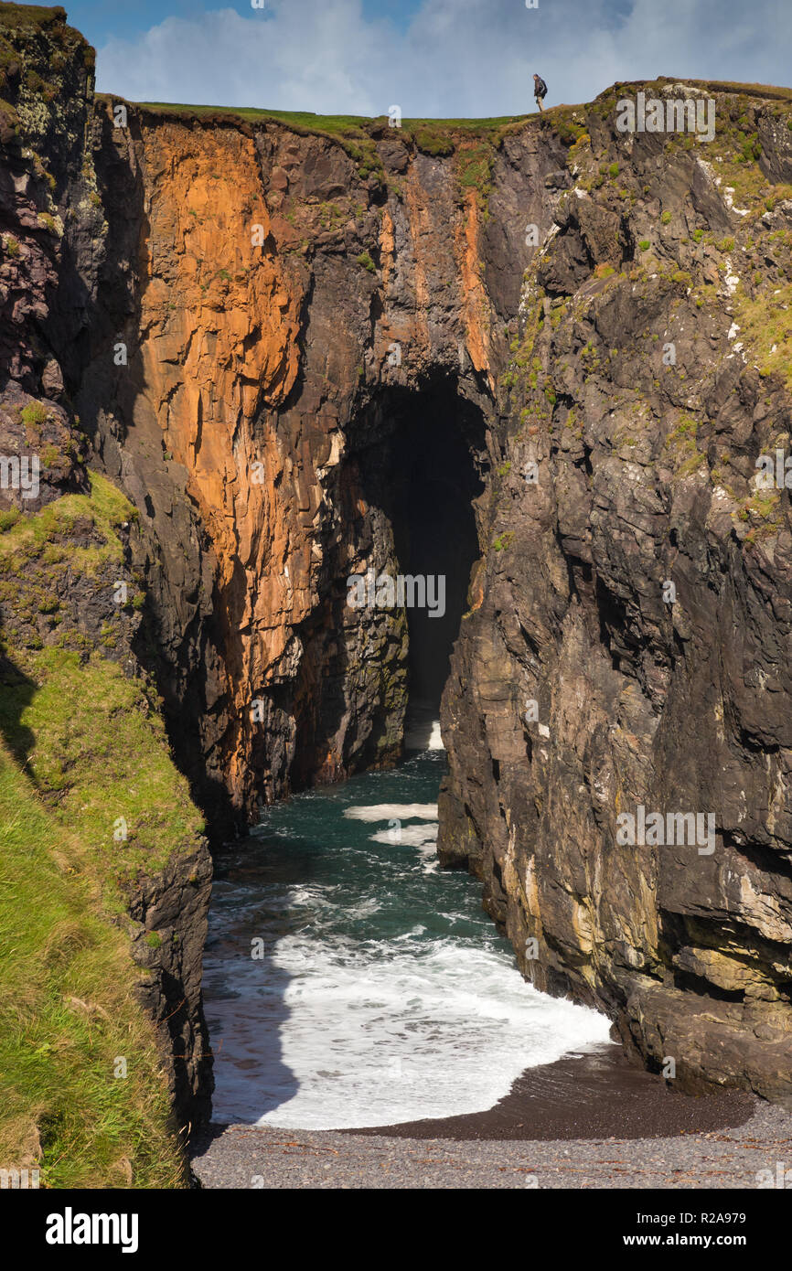 Coastal landscape, Eshaness, Shetland Stock Photo - Alamy