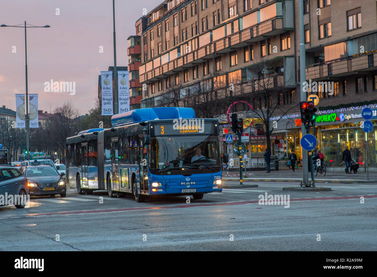 Bus in stockholm hi-res stock photography and images - Alamy