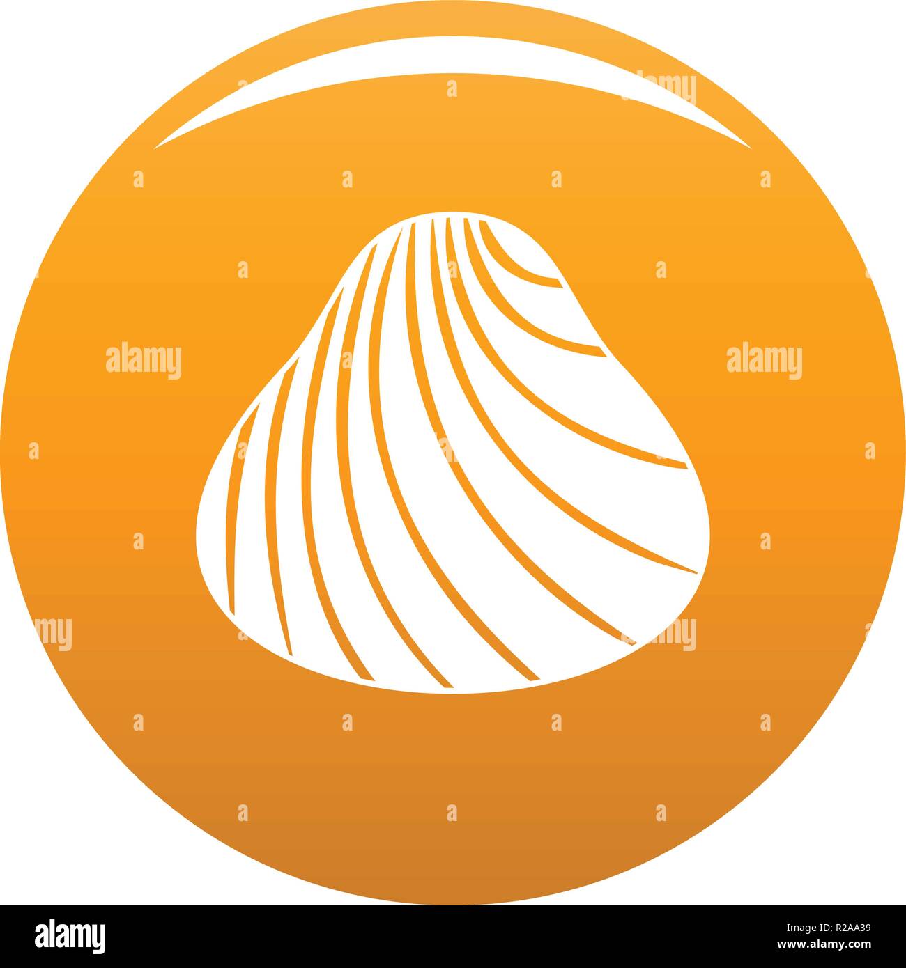 Hard shell icon. Simple illustration of hard shell vector icon for any ...