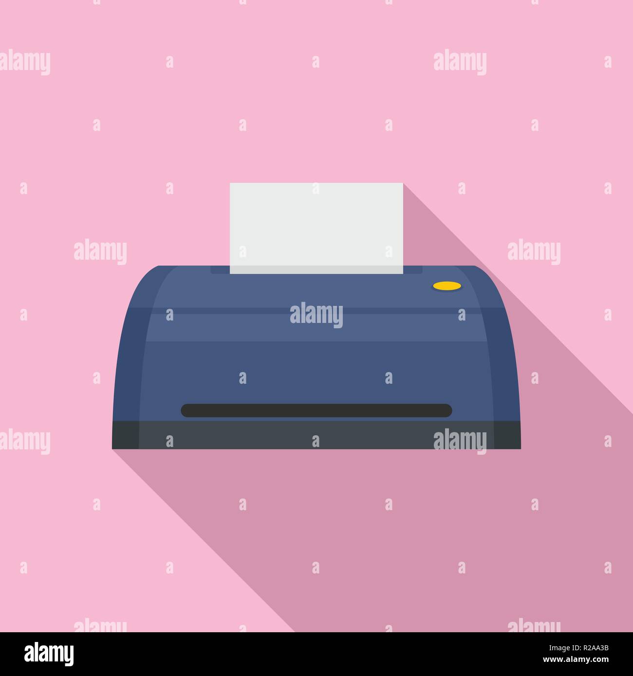 Digital printer icon. Flat illustration of digital printer vector icon ...