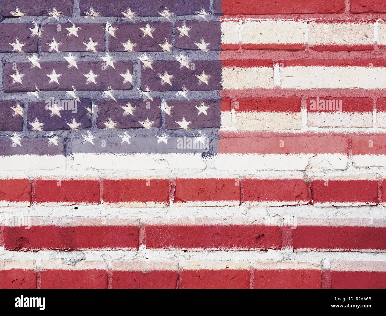 USA Politics Concept: US Flag Wall Background Texture Stock Photo - Alamy