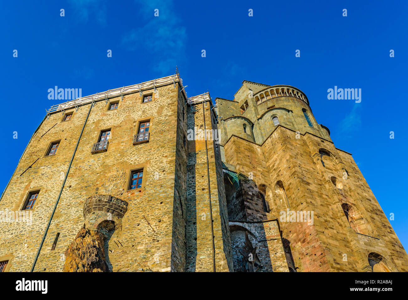 Sacra di san michele detail hi-res stock photography and images - Alamy