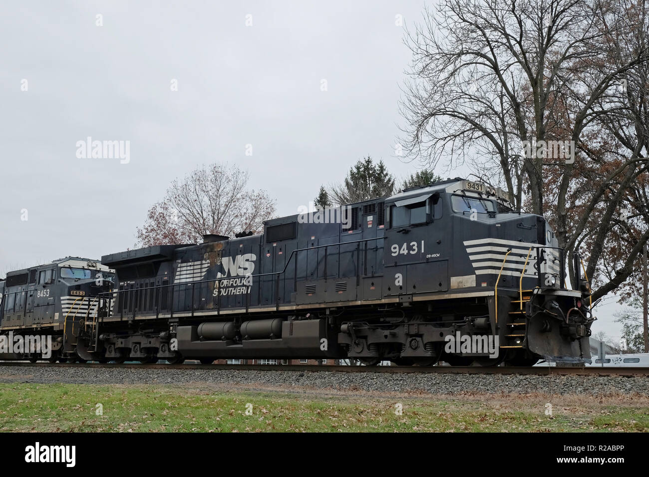 Norfolk southern railway diesel locomotive hi-res stock photography and ...
