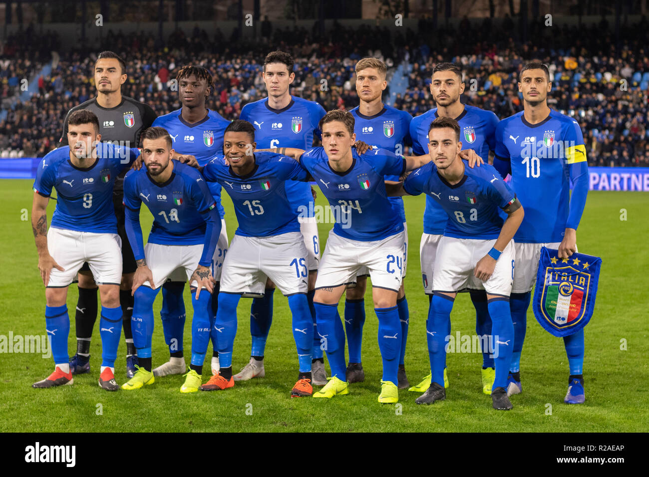 Emil Audero Mulyadi , Moise Kean , Alessandro Bastoni ,Filippo Romagna ...