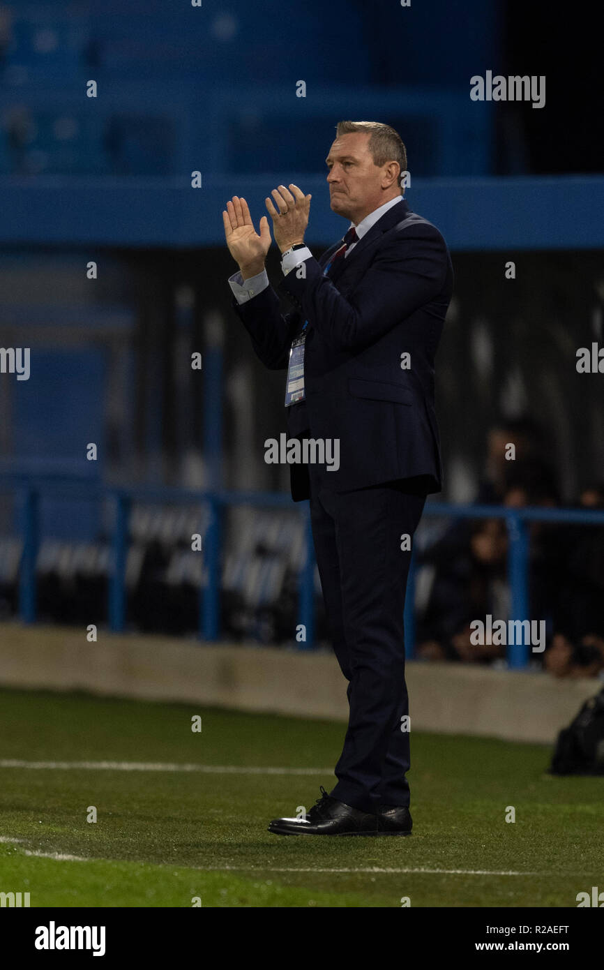 Aidy Boothroyd Coach (England) during the Uefa "Under 21 Championship ...