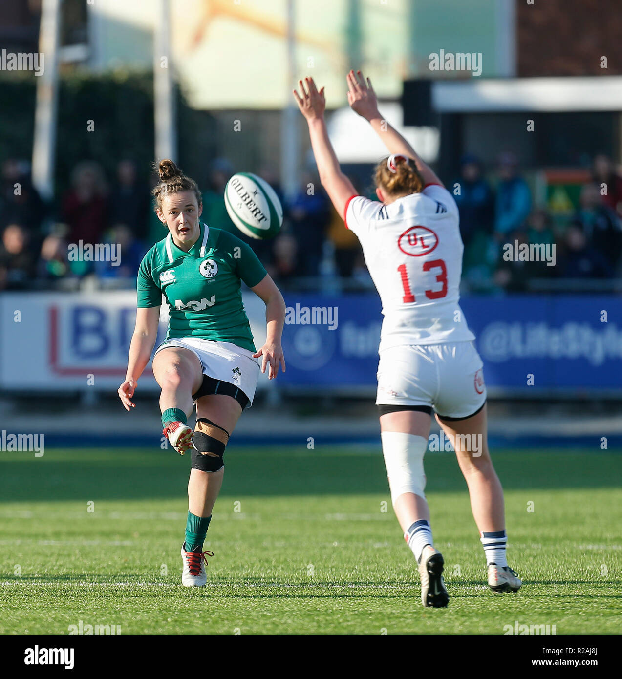 Energia Park, Dublin, Ireland. 18th Nov, 2018. Womens International ...