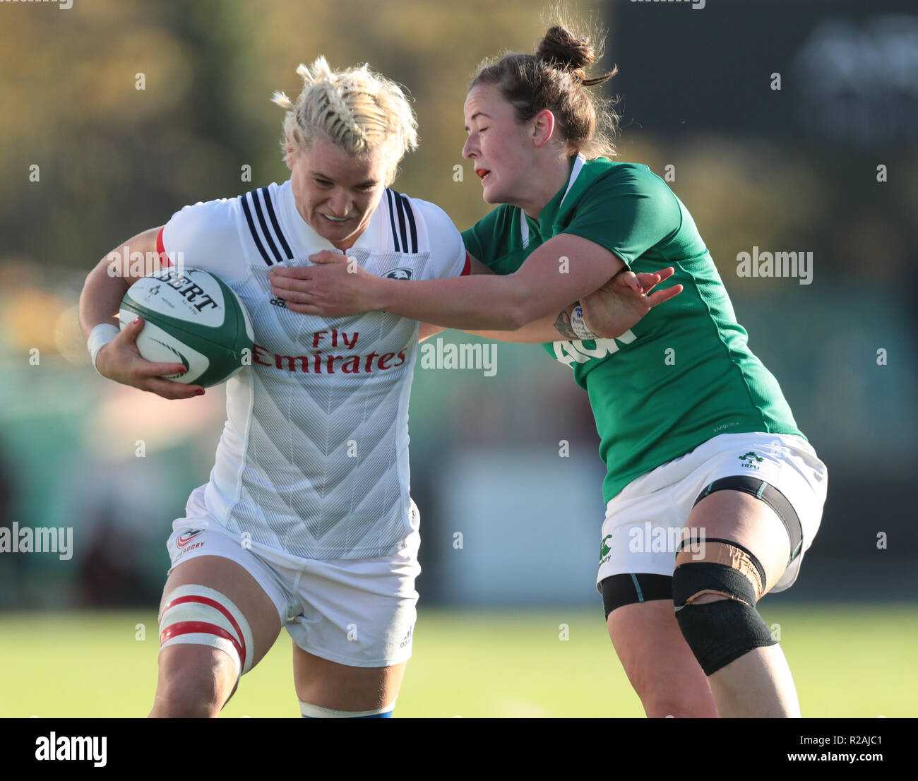 Energia Park, Dublin, Ireland. 18th Nov, 2018. Womens International ...