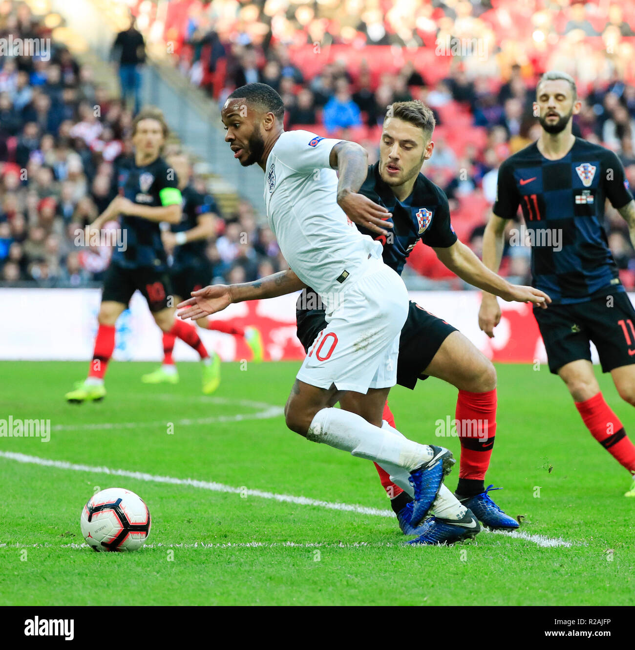 Wembley Stadium, London, UK. 18th Nov, 2018. UEFA Nations League ...