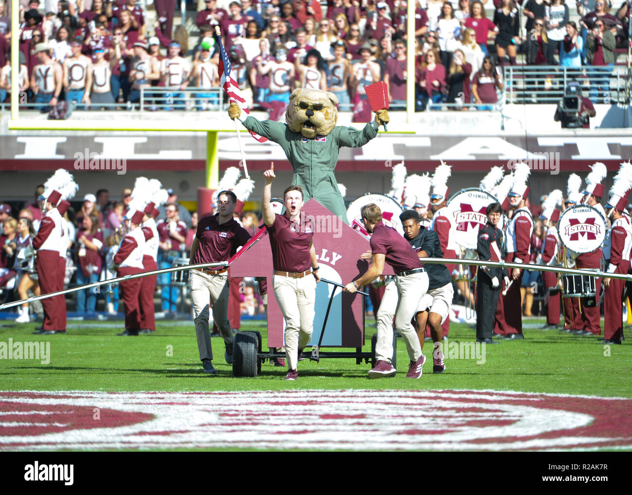 Starkville, MS, USA. 17th Nov, 2018. The Mississippi State University ...