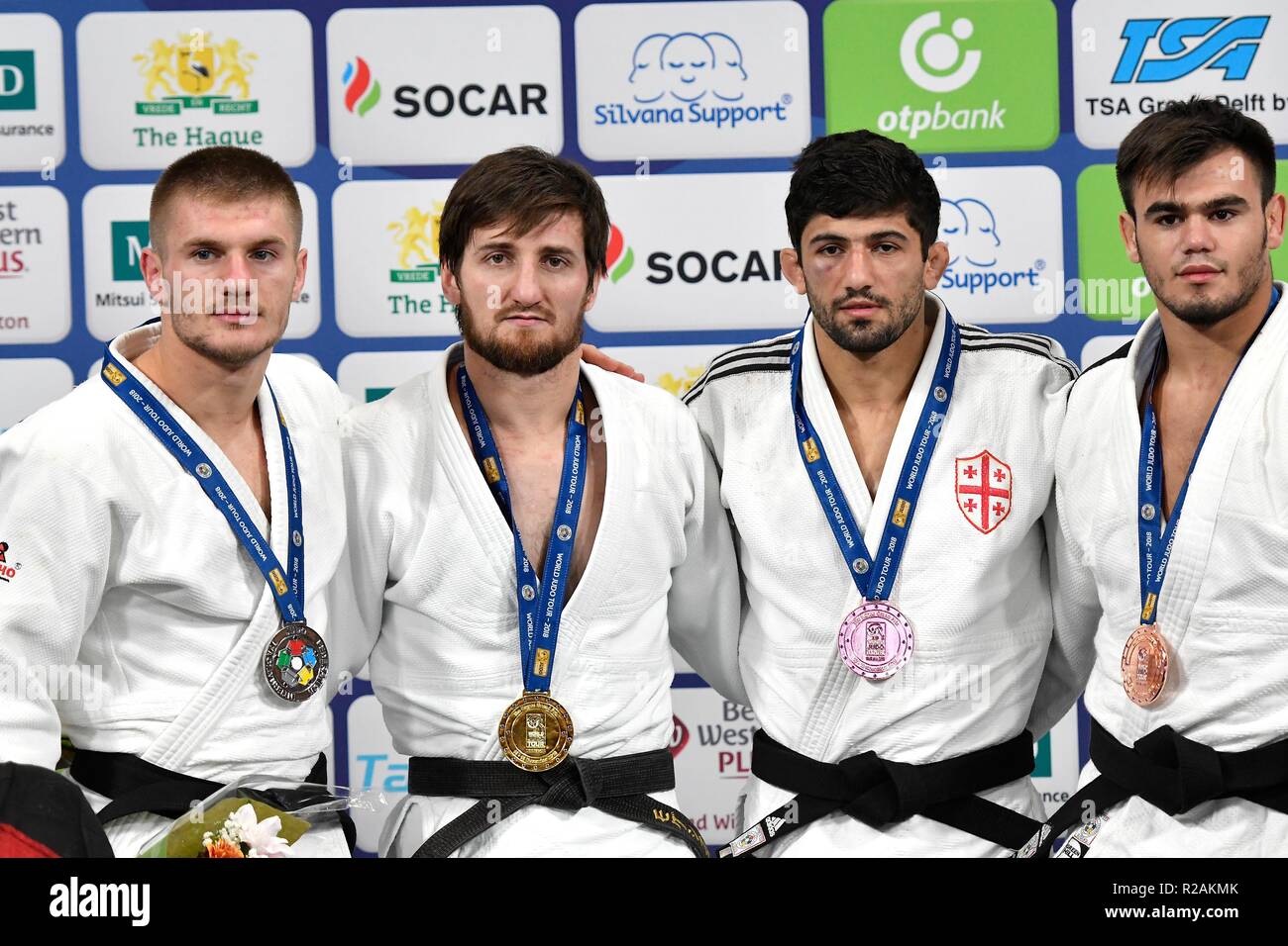 17-11-2018 JUDO: THE HAGUE GRAND PRIX: DEN HAAG -70 kg. Musa MOGUSHKOV ...
