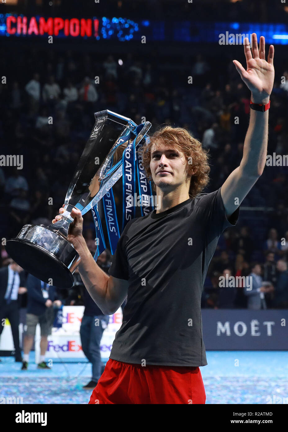18th November 2018, O2 Arena, London, England; Nitto ATP Tennis Finals ...