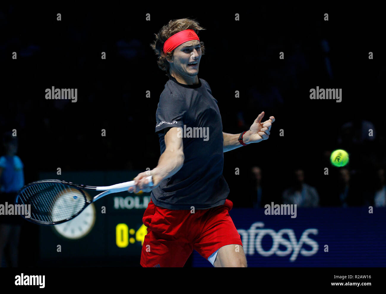 18th November 2018, O2 Arena, London, England; Nitto ATP Tennis Finals ...