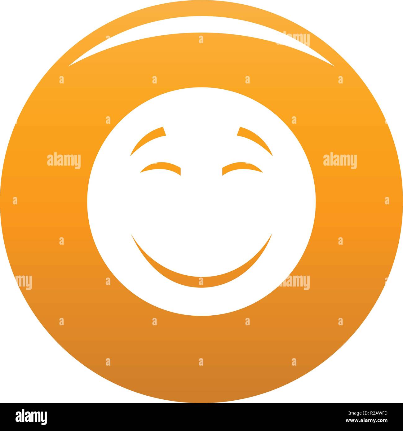 Smile icon. Vector simple illustration of smile icon isolated on white ...
