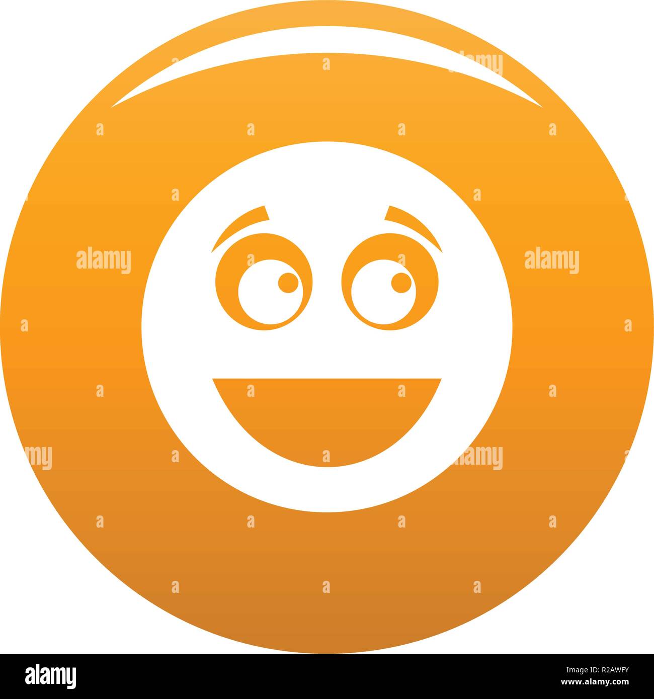 Smile icon. Vector simple illustration of smile icon isolated on white ...