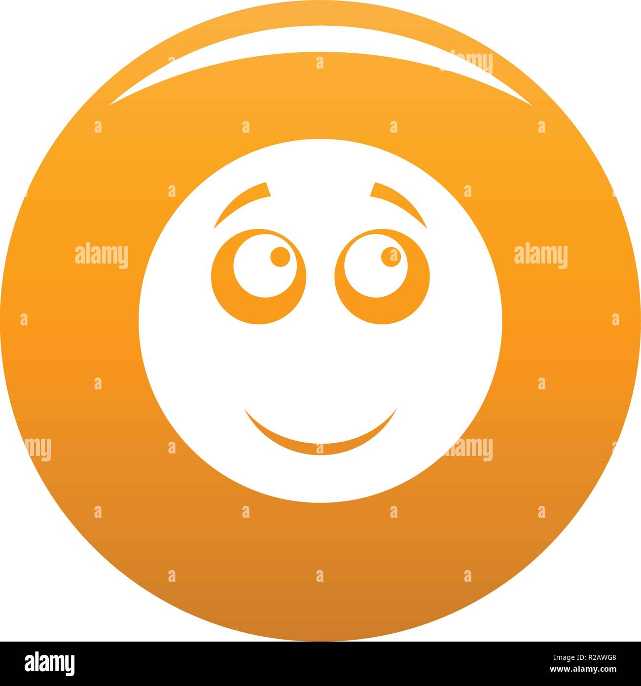 Smile icon. Vector simple illustration of smile icon isolated on white ...