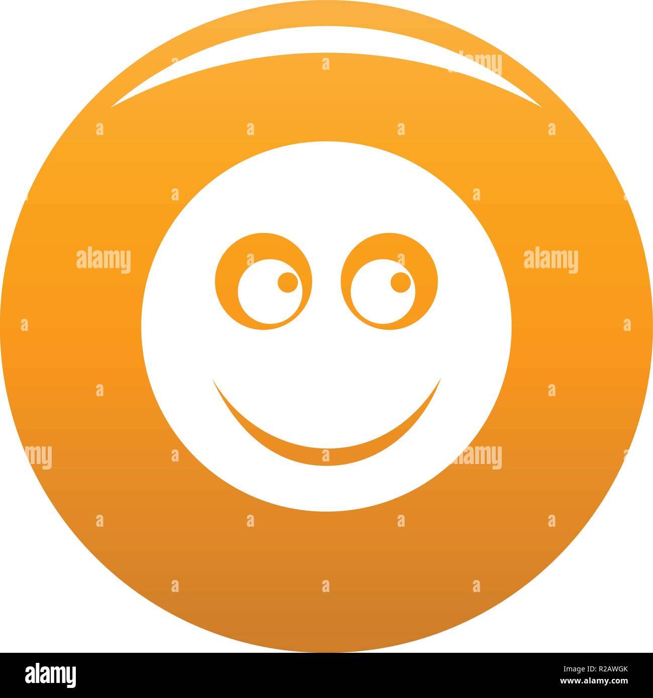 Smile icon. Vector simple illustration of smile icon isolated on white ...